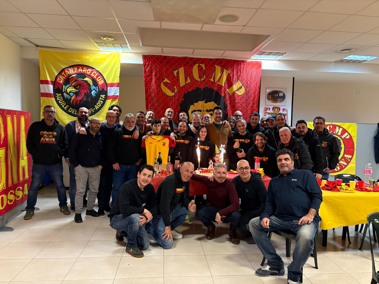 Tre anni di passione giallorossa: grande festa per il Catanzaro Club ...